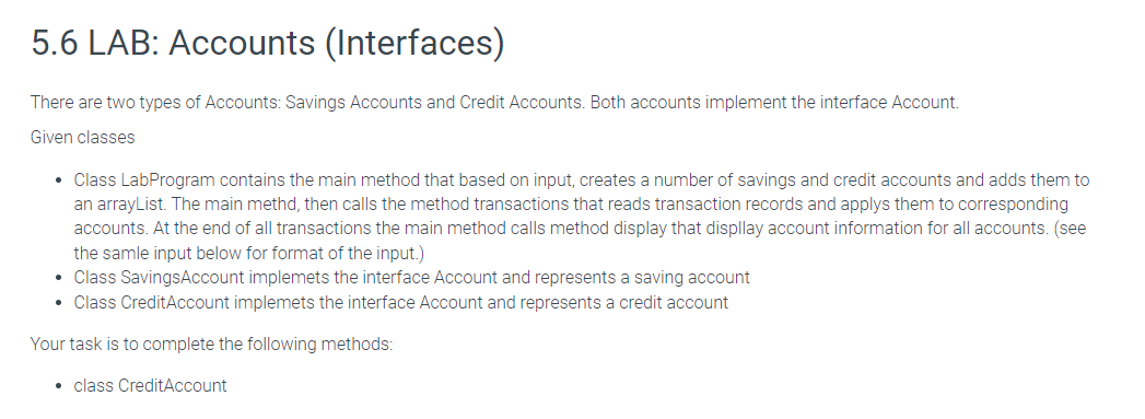 Solved Your task is to complete the following | Chegg.com