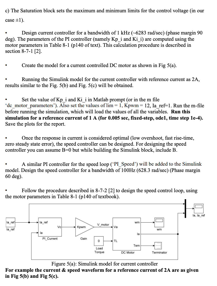 Solved 1. Introduction In this project, a Simulink model | Chegg.com