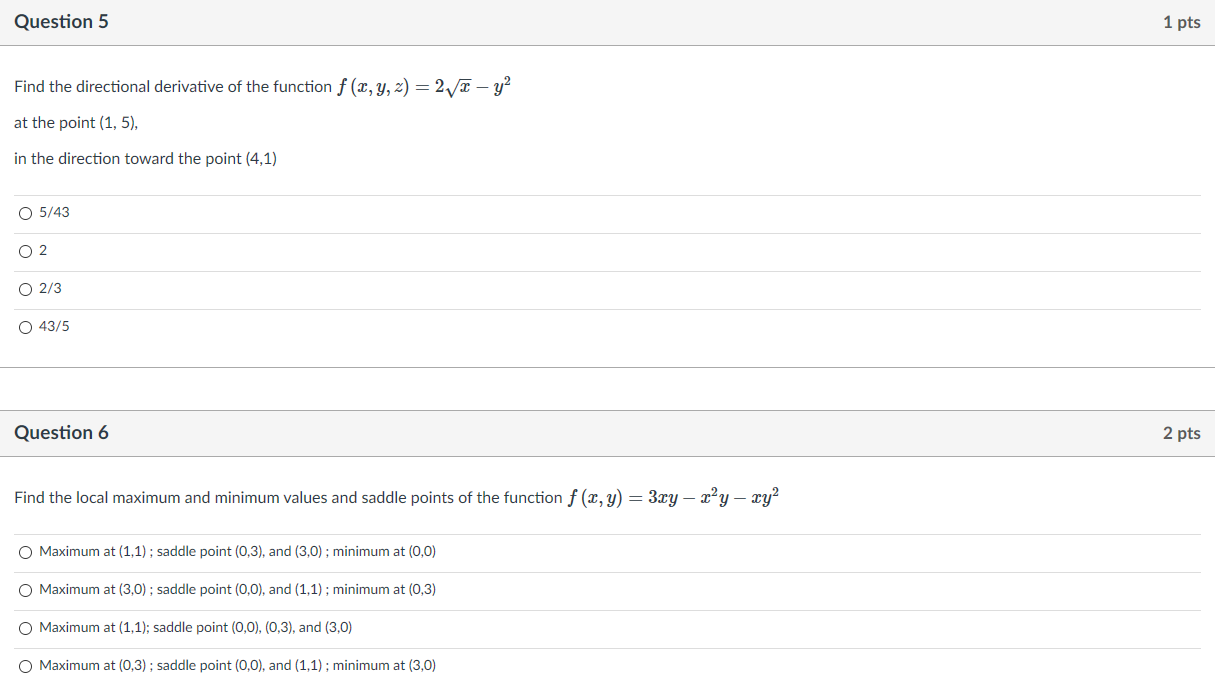 Solved Find the gradient of the function f (x, y, z) = | Chegg.com