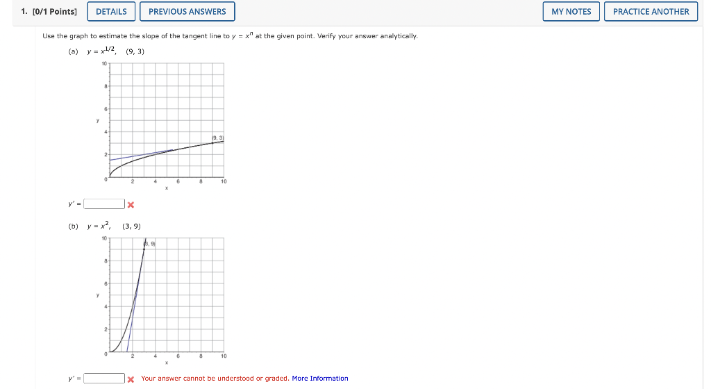 Solved 1. [0/1 Points] DETAILS PREVIOUS ANSWERS MY NOTES | Chegg.com