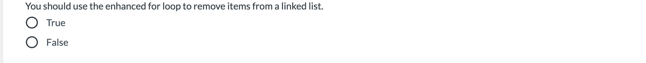 Solved You should use the enhanced for loop to remove items | Chegg.com