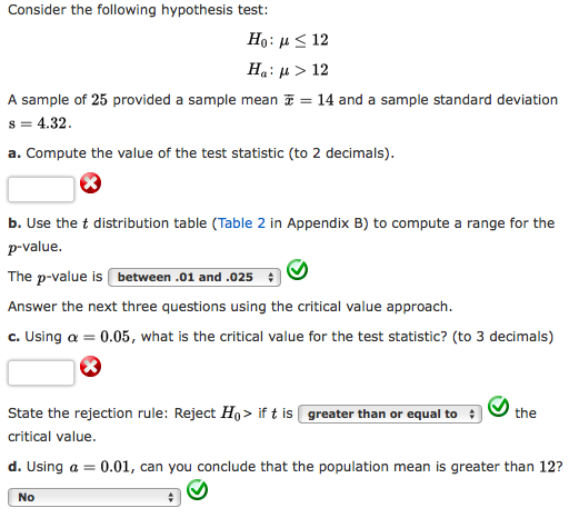 Solved Consider the following hypothesis test: H: 4