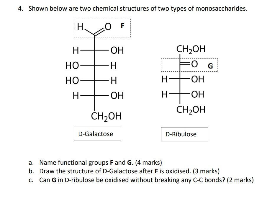 Solved Shown below are two chemical structures of two types | Chegg.com
