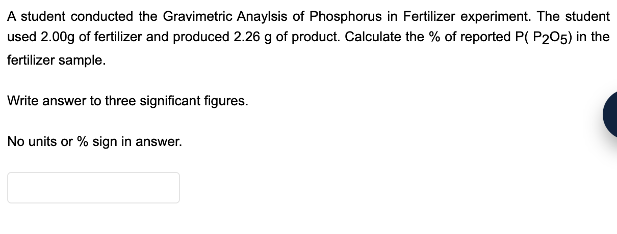 Solved A student conducted the Gravimetric Anaylsis of | Chegg.com Solved A student conducted the Gravimetric Anaylsis of | Chegg.com