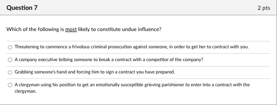 Solved Which of the following is NOT an element of fraud? | Chegg.com