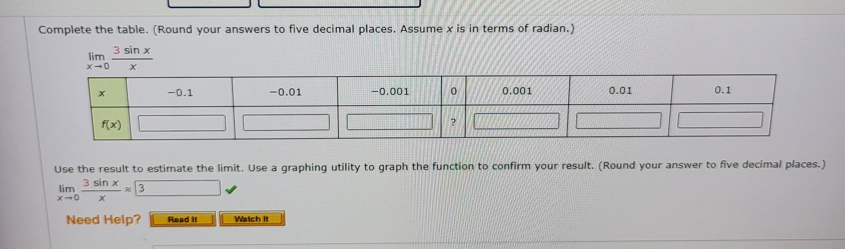 Solved Complete the table. (Round your answers to four | Chegg.com