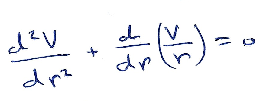 Solved + d²v dra ch dr -) -- d d | Chegg.com