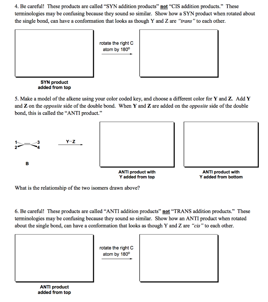 Solved 4. Be careful! These products are called "SYN | Chegg.com
