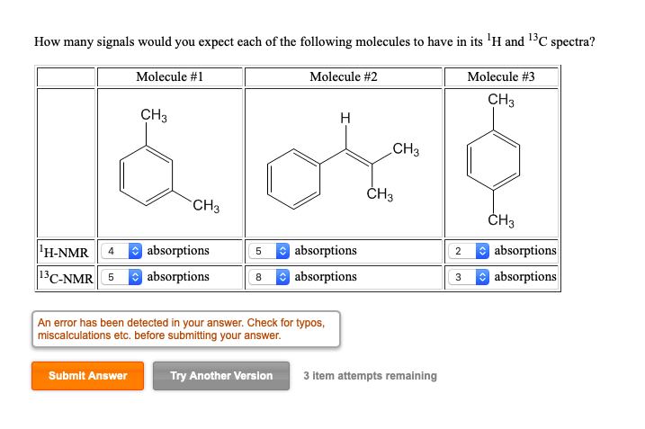 Solved How many signals would you expect each of the | Chegg.com