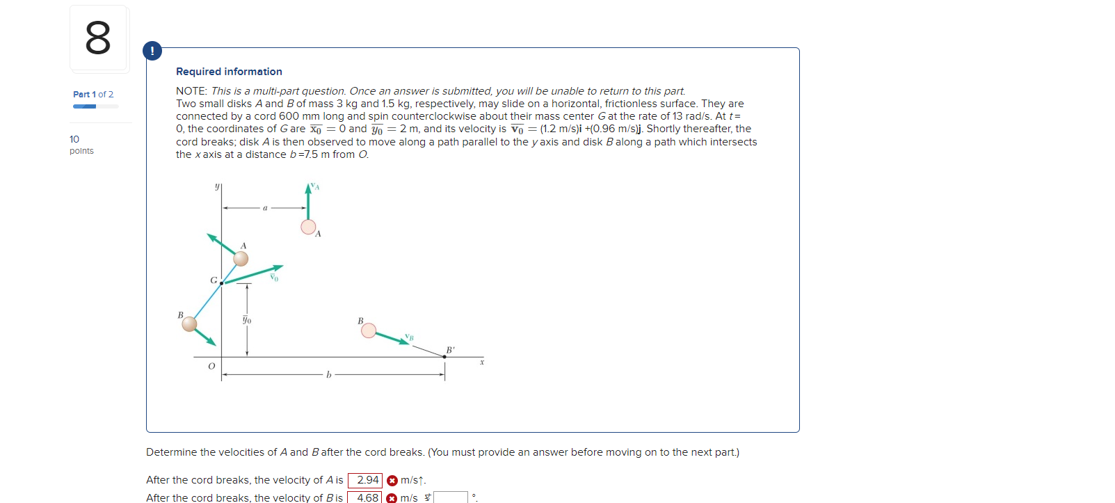 Solved Required information NOTE: This is a multi-part | Chegg.com