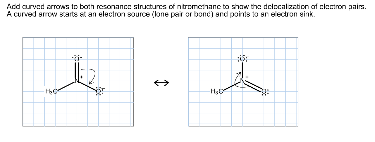 Solved Add curved arrows to both resonance structures of | Chegg.com