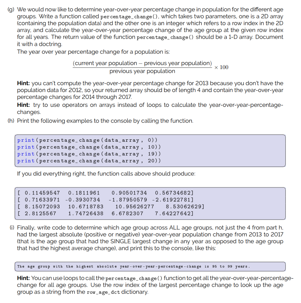 Purpose: To practice Arithmetic with arrays. Degree | Chegg.com