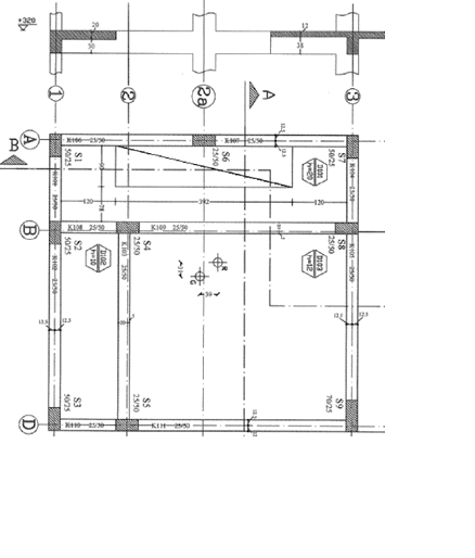 Draw the formwork plan of the basement’s ceiling | Chegg.com