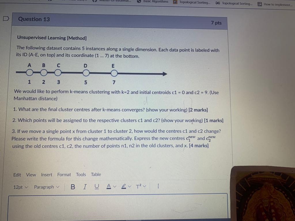 Solved Ancora Basic Algorithms A Topological Sorting Og 9836