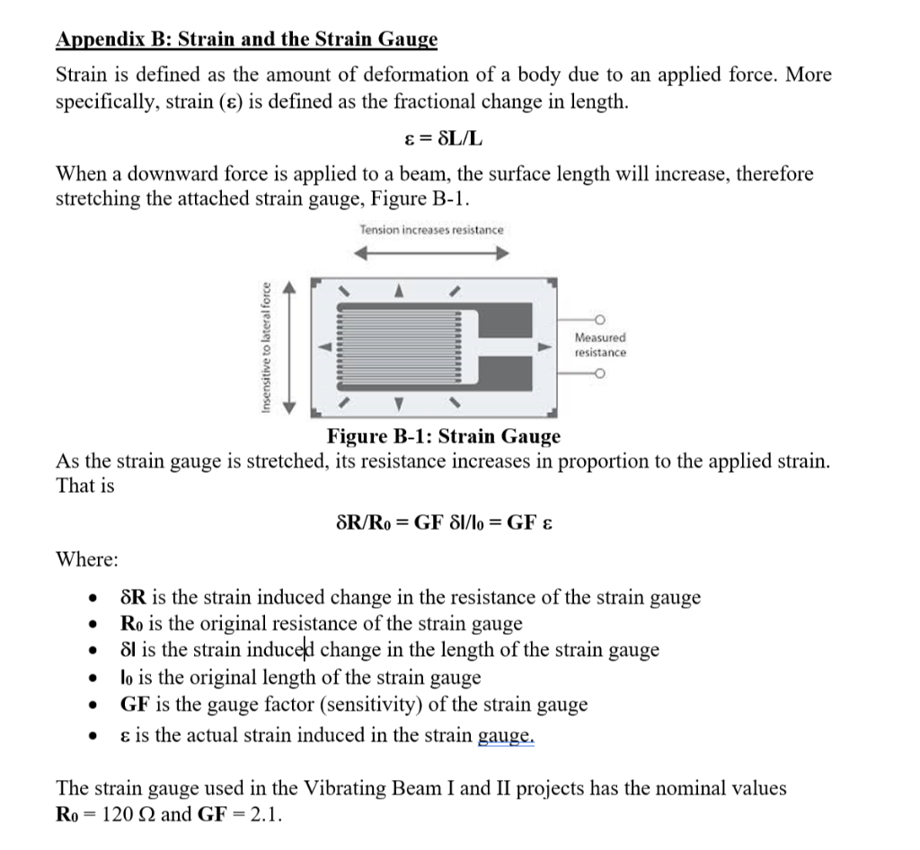 Solved 2. Theoretical Strain Gauge Circuit Output Assume | Chegg.com