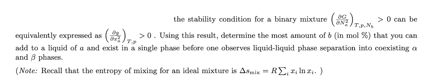 Solved 1) Obtain general expressions for both species a and | Chegg.com