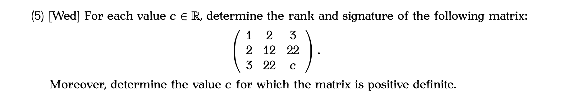 Solved Bilinear forms in advanced linear algebraI think this | Chegg.com