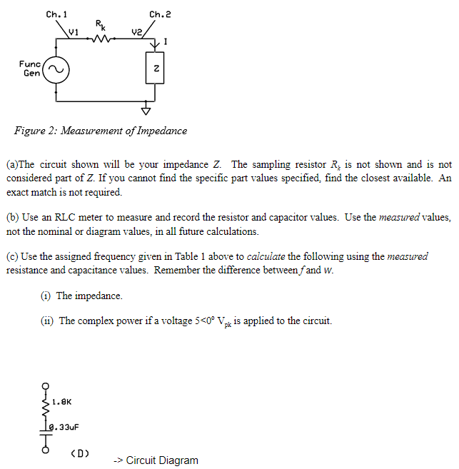 Solved I need help solving the impedance and complex power. | Chegg.com
