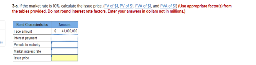 Solved Exercise 9-18A Part 3 Calculate the issue price of | Chegg.com