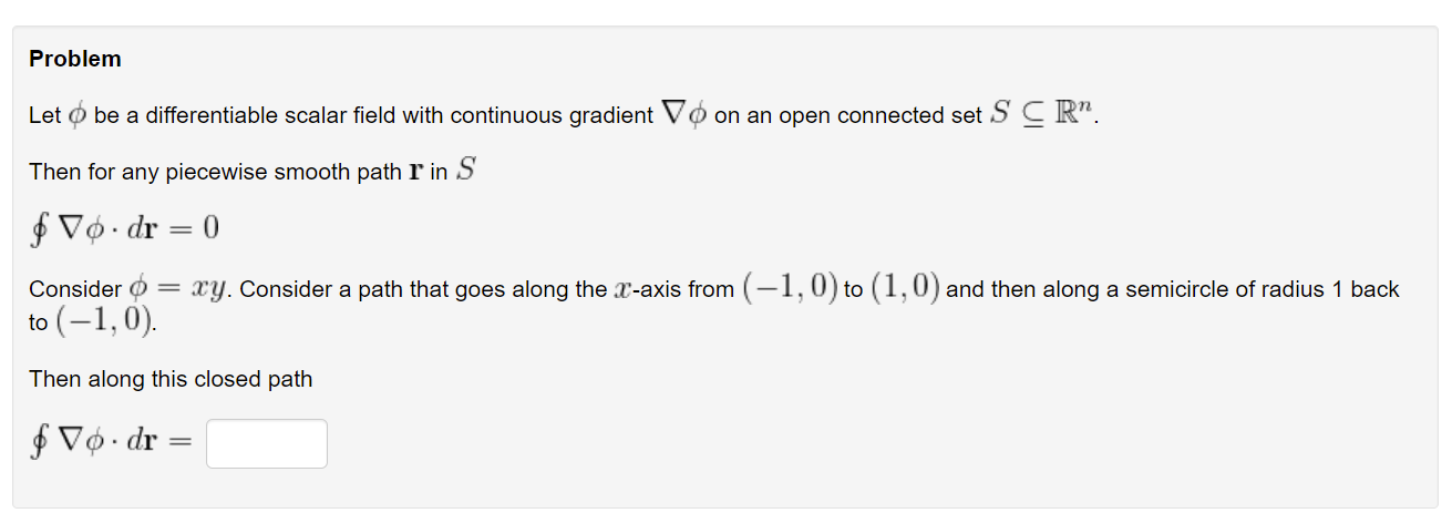 Solved Problem Let o be a differentiable scalar field with | Chegg.com