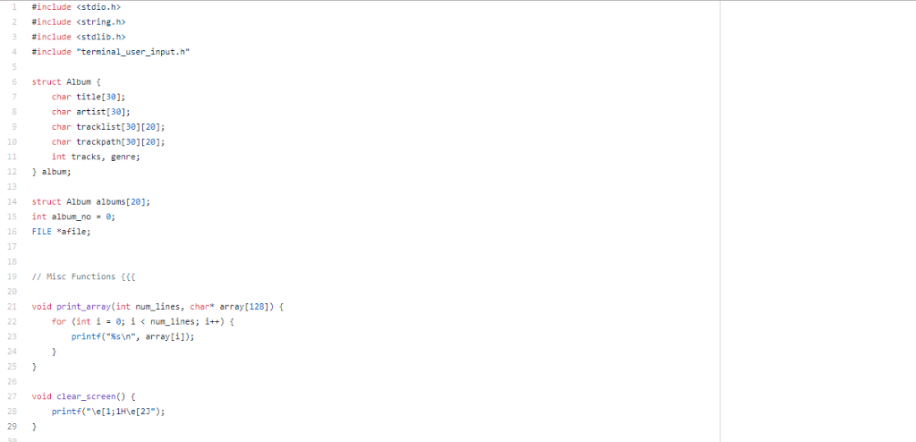 Solved #include #include #include "terminal_user_input.h" | Chegg.com