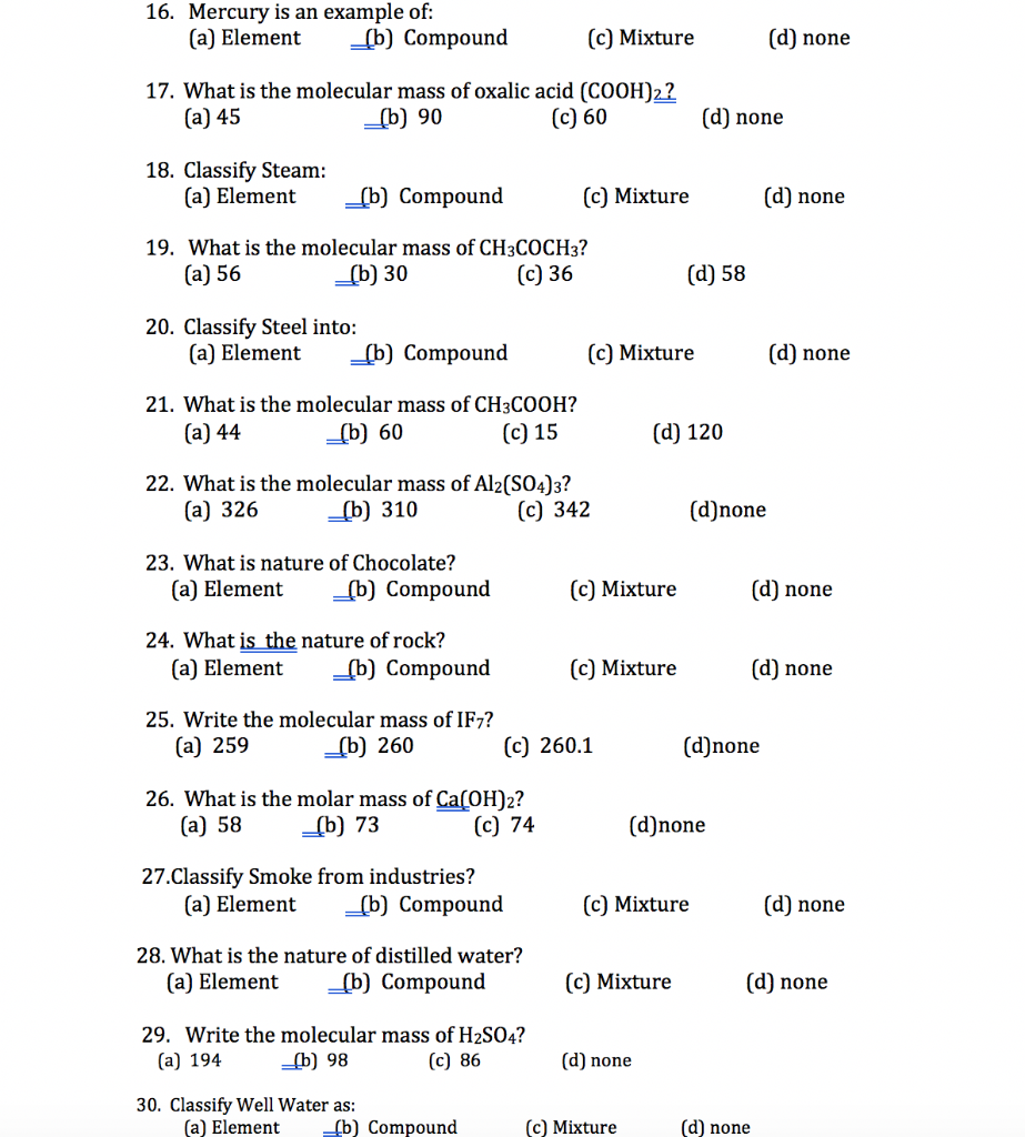 Solved 1. What is the molecular mass of Ca3(PO4)2? (a) 310 | Chegg.com
