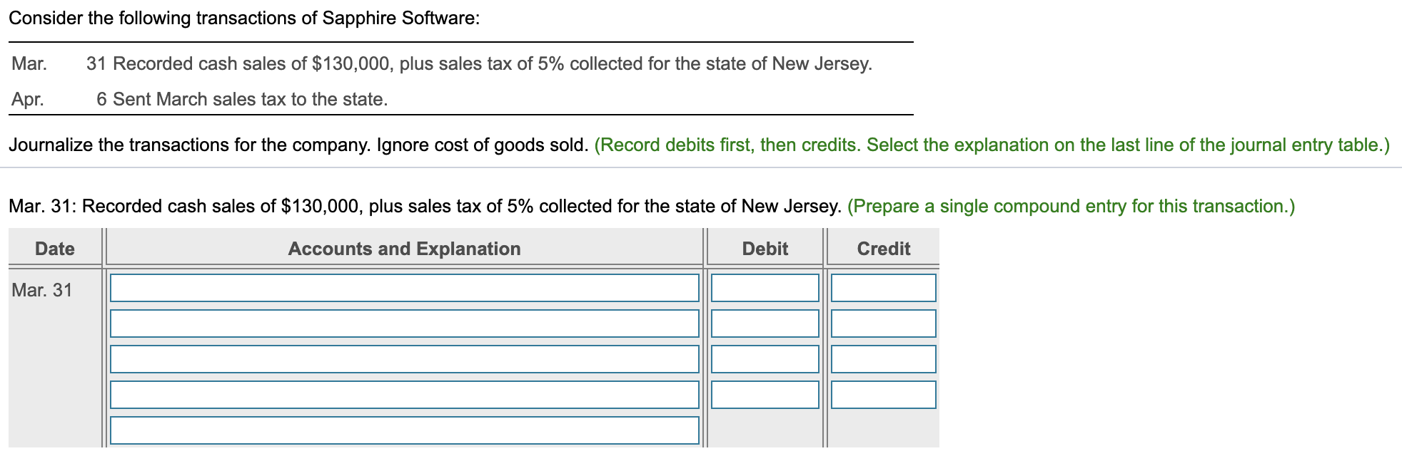 Solved Consider the following transactions of Sapphire | Chegg.com