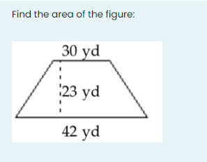 Solved Find the area if the distance between two adjacent | Chegg.com