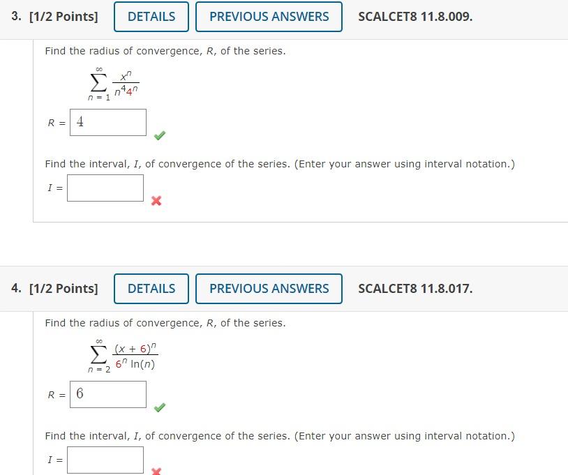 Solved 3. [1/2 Points] DETAILS PREVIOUS ANSWERS SCALCET8 | Chegg.com