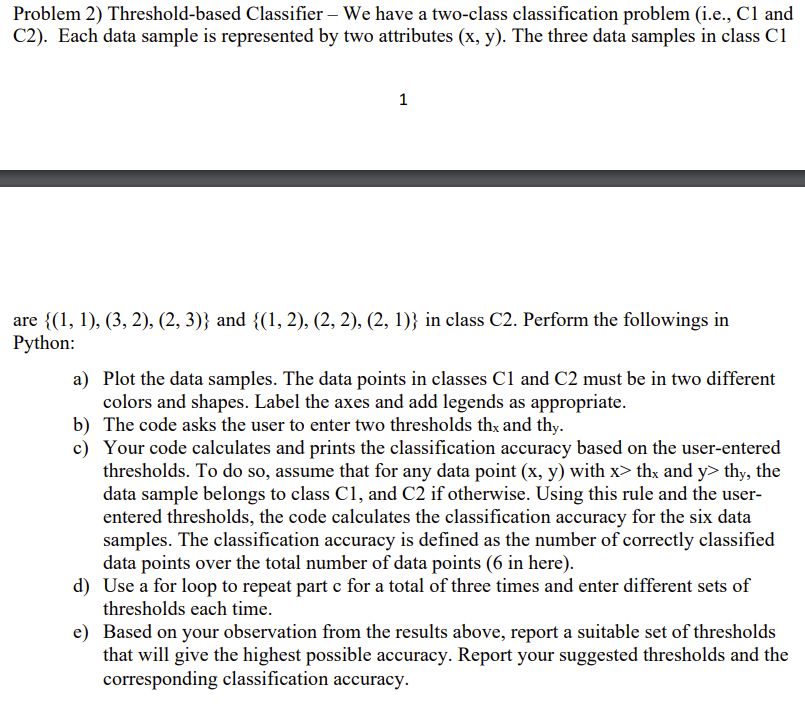 Solved Please use Python! Please post with proper | Chegg.com