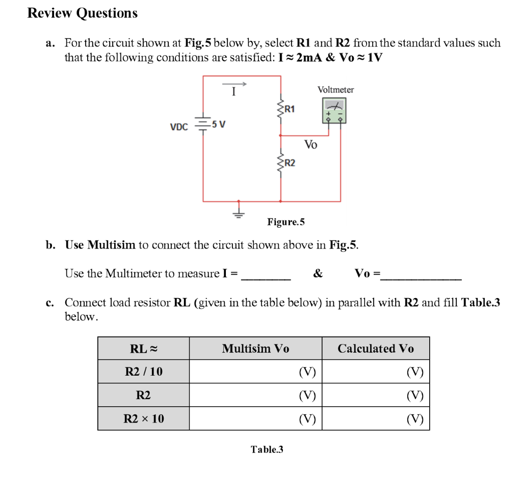Solved Find the calculated values for table c with clear and | Chegg.com