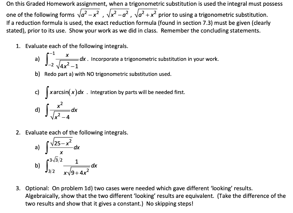 Solved On this Graded Homework assignment, when a | Chegg.com