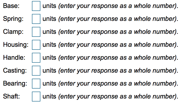 Solved c) Compute the net quantities needed if there are 30 | Chegg.com