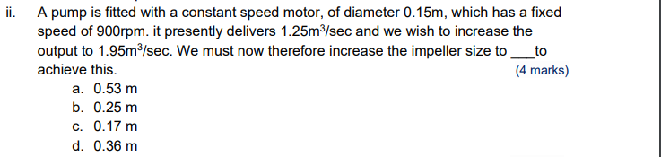 Solved 4. The application of dynamic similarity has allowed | Chegg.com