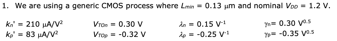 Please explain how find W/ L of A, B, C and D from | Chegg.com
