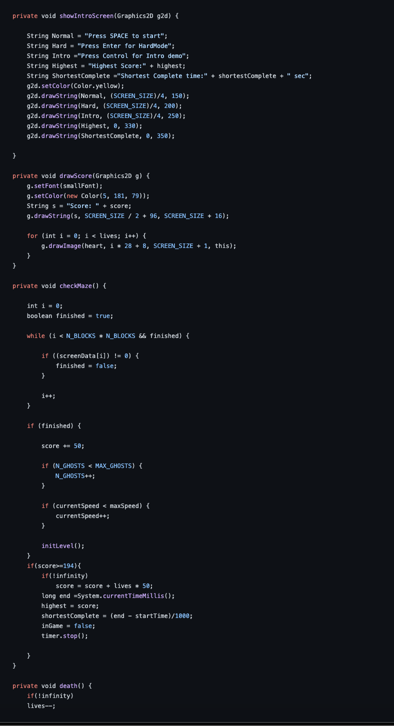 Solved package pacman; import javax.swing.*; import | Chegg.com
