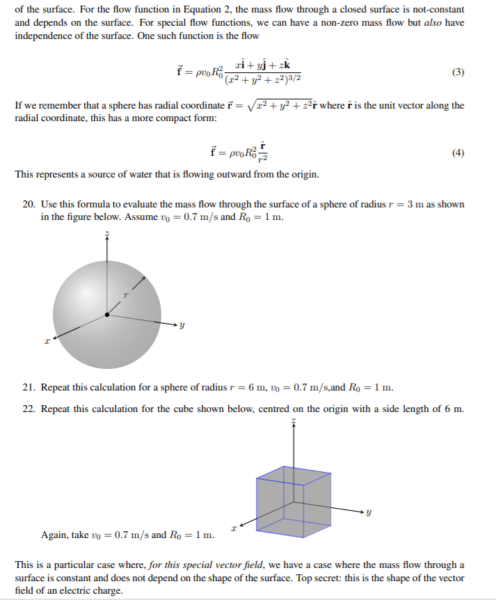 Solved fixed mass density ρ = 10^3 kg/m^3 . These questions | Chegg.com