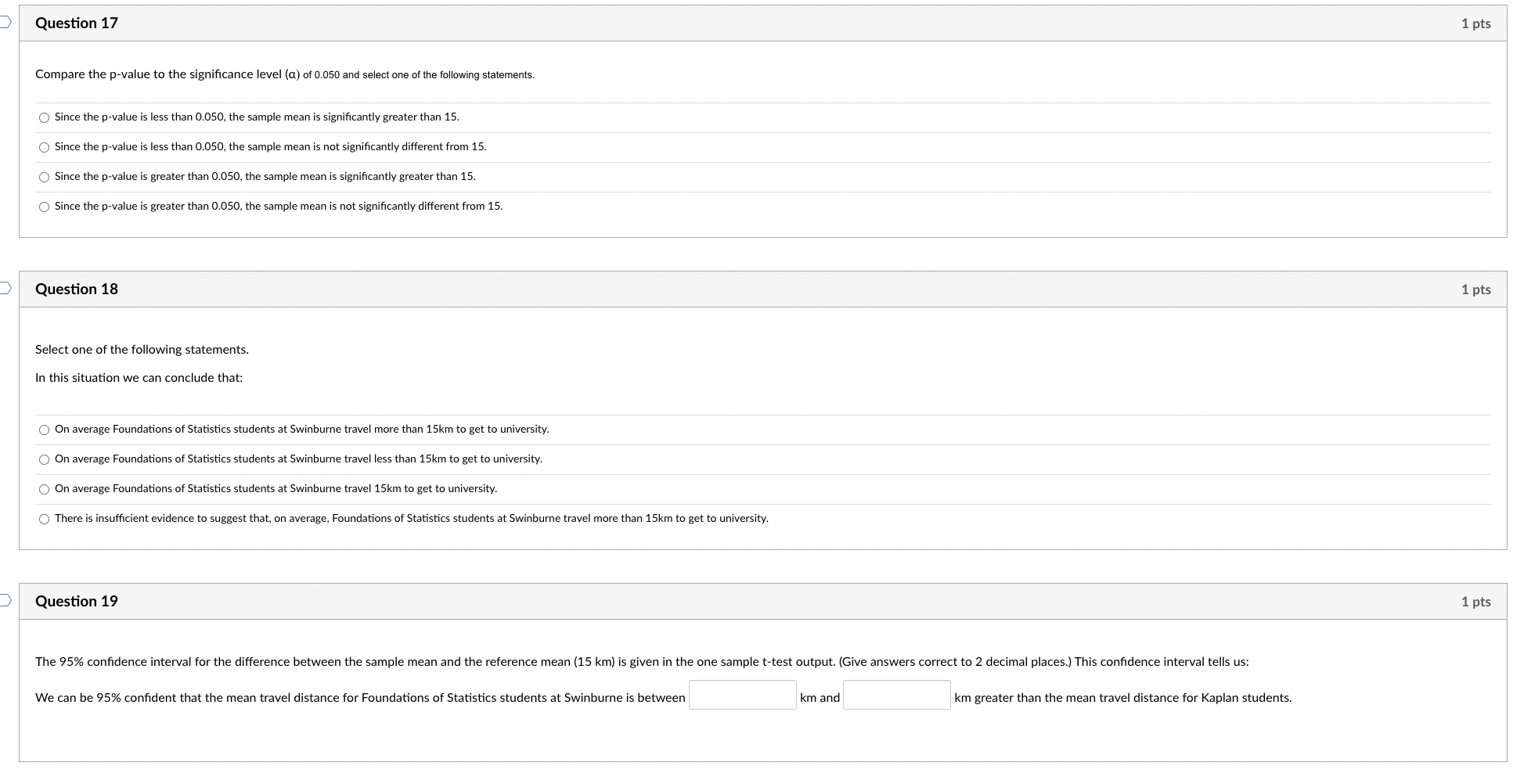 t= Question 15 Give the appropriate degrees of | Chegg.com