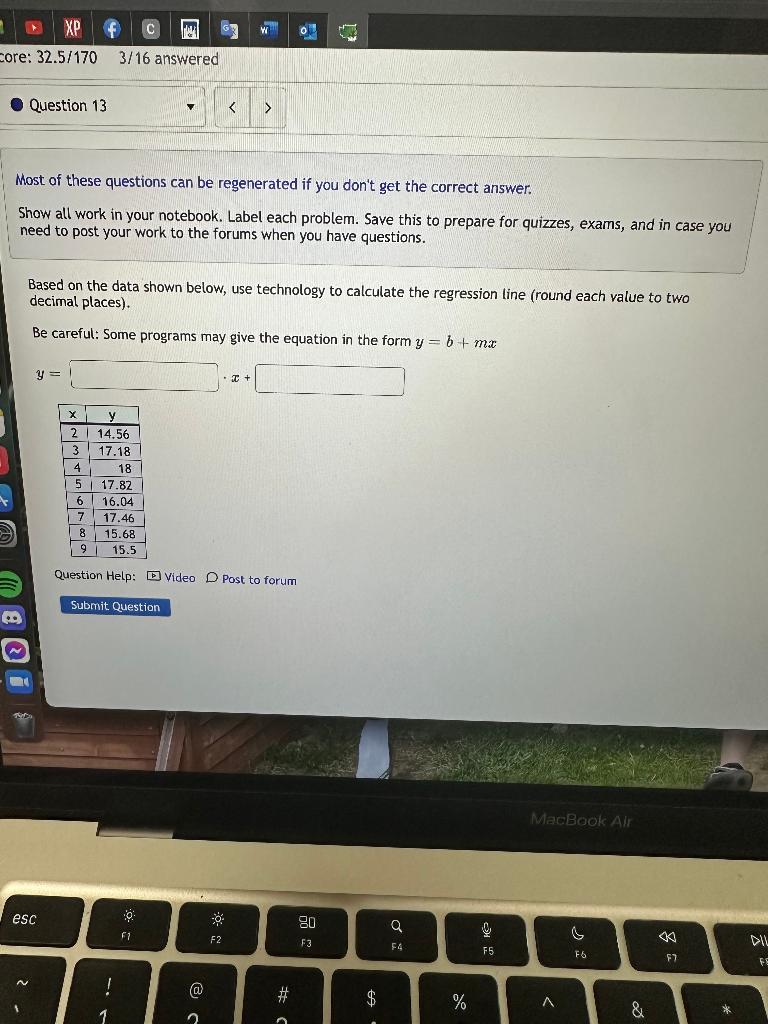 Solved Most of these questions can be regenerated if you | Chegg.com