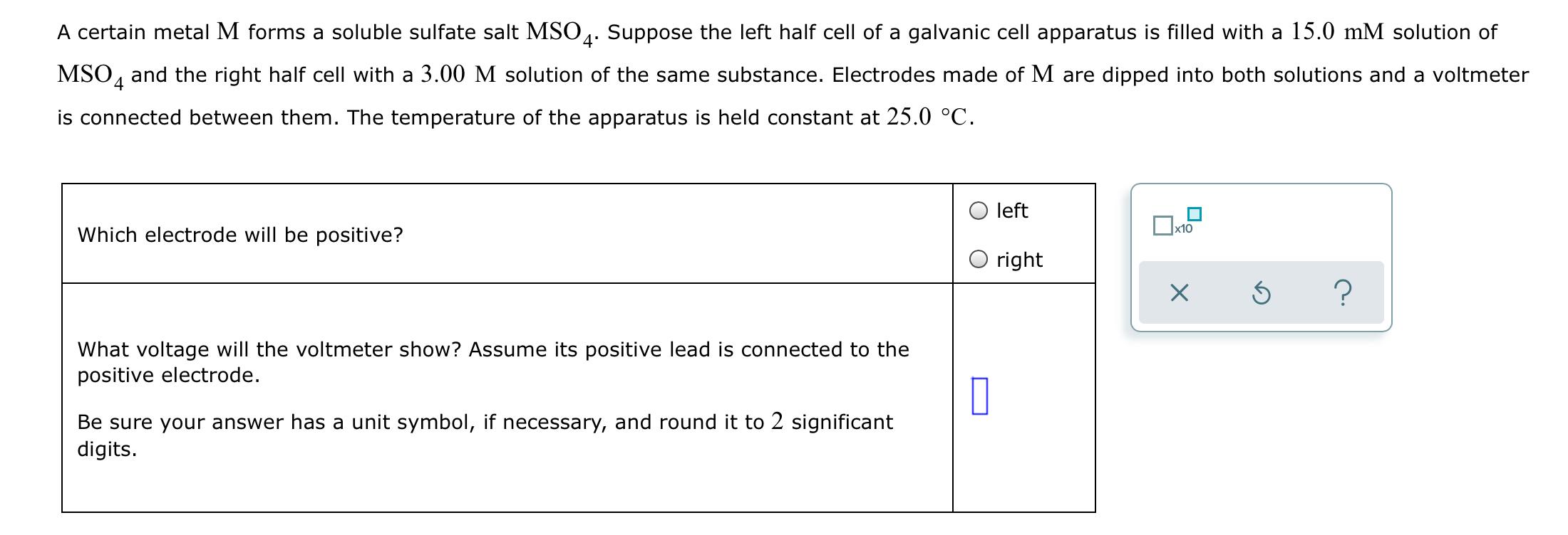 Solved A certain metal M forms a soluble sulfate salt MSO4. | Chegg.com