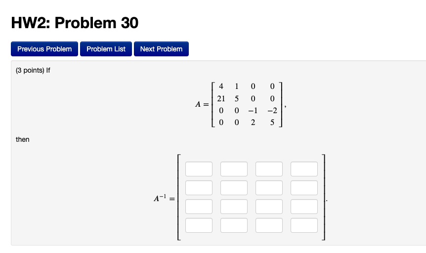 Solved HW2: Problem 34 Previous Problem Problem List Next | Chegg.com