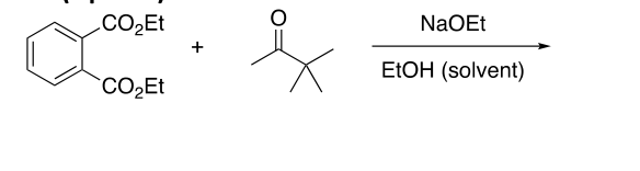 Solved CO Et NaOET EtOH (solvent) CO2Et How many signals | Chegg.com