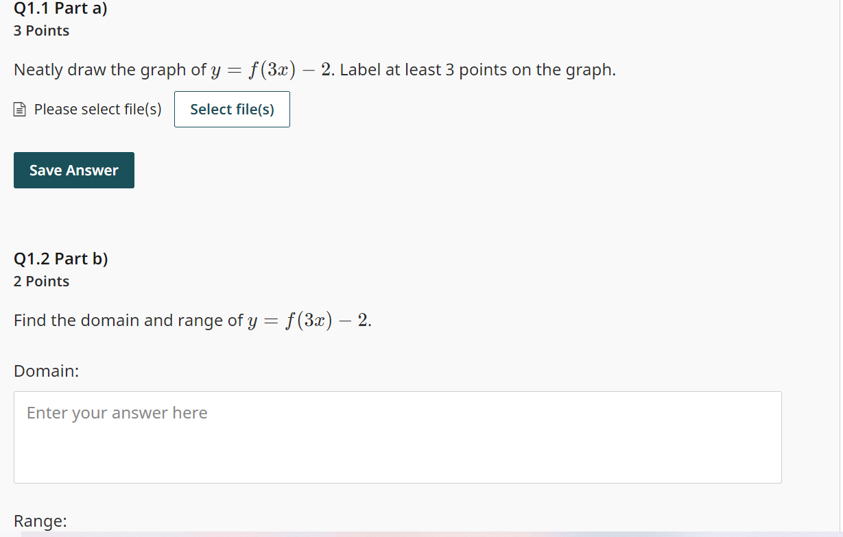 Solved Written Homework 05 - Transformations Q1 | Chegg.com