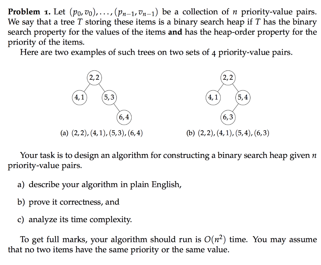 Solved Problem 1. Let (po,vo),..., (Pn-1,Vn-1) be a | Chegg.com