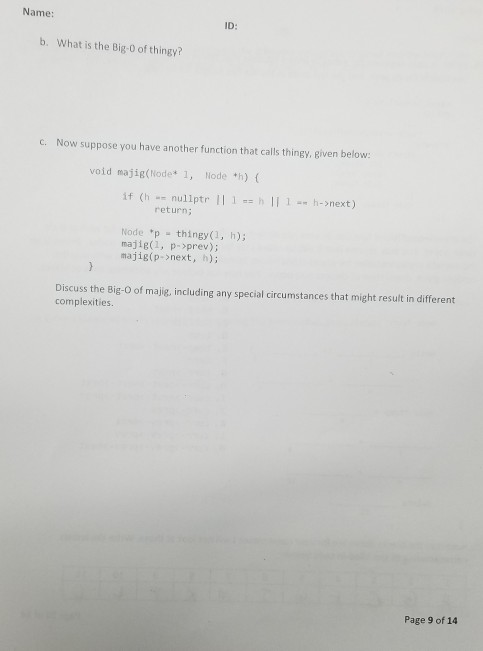 Solved 17. Consider the function below that takes pointers | Chegg.com