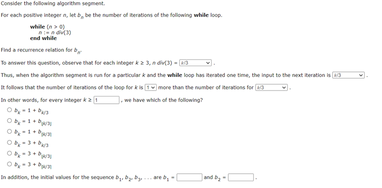 Solved For each positive integer n, let bn be the number of | Chegg.com
