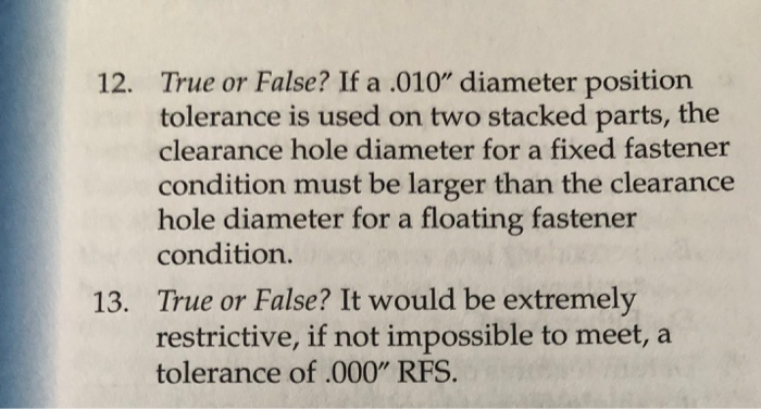 Solved True/False True or False? The formula only be used to | Chegg.com