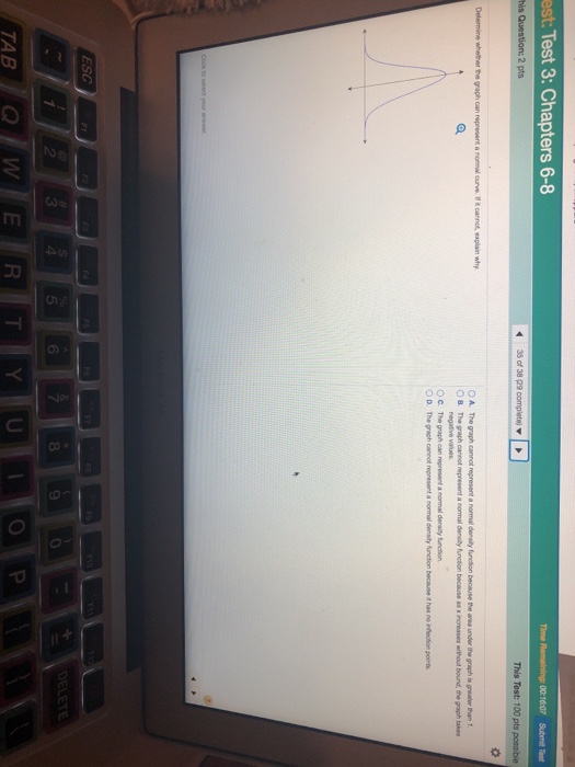 Solved est: Test 3: Chapters 6-8 Time 2 pts 435 of 38 29 | Chegg.com