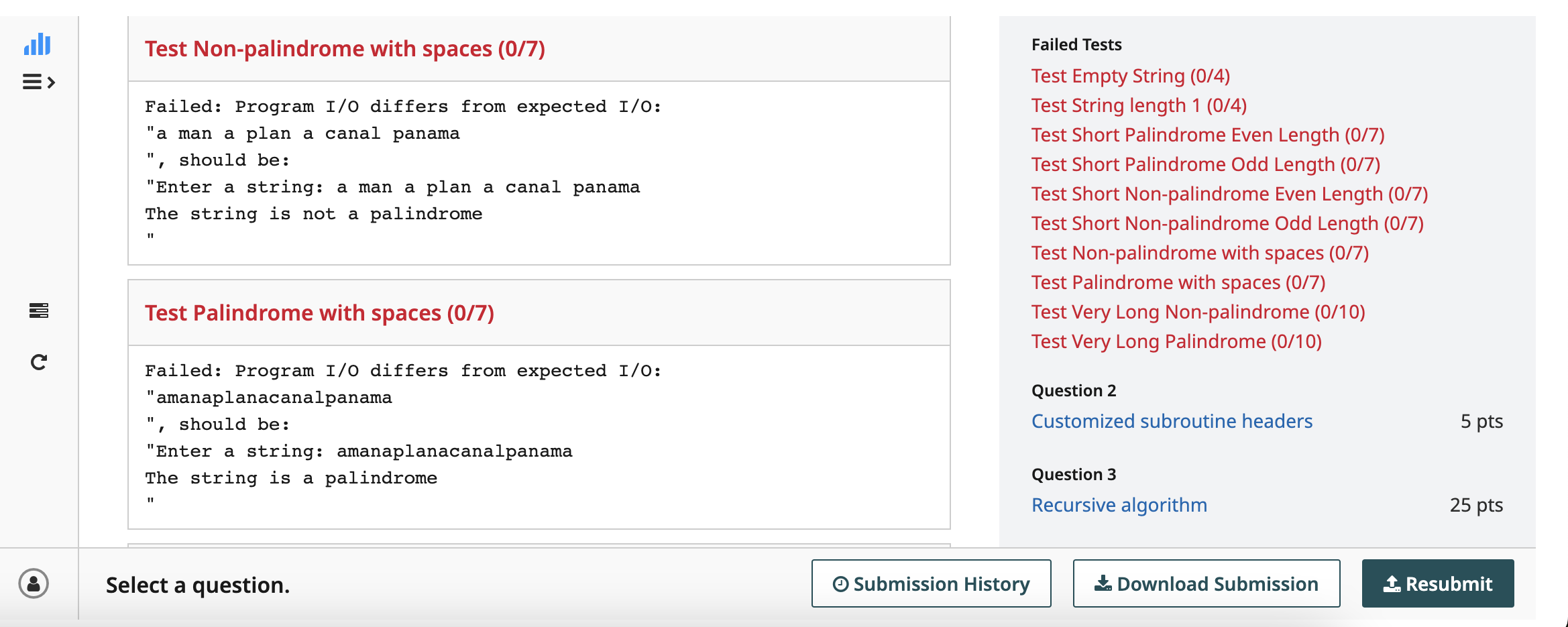 Solved High Level Description A string can be determined to | Chegg.com