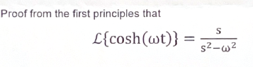 Solved Proof from the first principles | Chegg.com